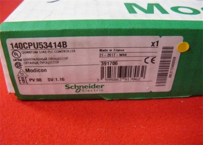 140CPU53414B 80486 SCHNEIDER Modicon Quantum PLC 자동화 플랫폼 프로세서
